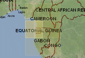 Download Equatorial Guinea topographic maps - mapstor.com