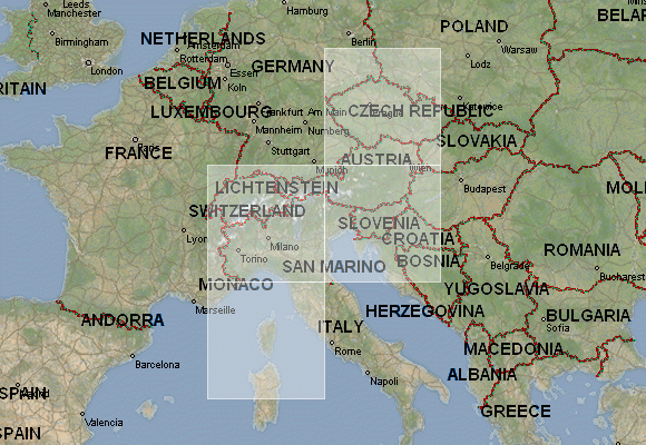 Download Alps topographic maps - mapstor.com