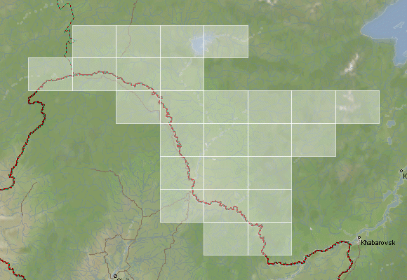 Download Amur region topographic maps - mapstor.com