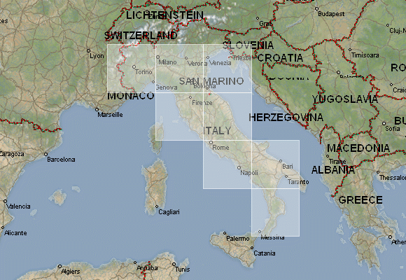 Download Apennines topographic maps - mapstor.com
