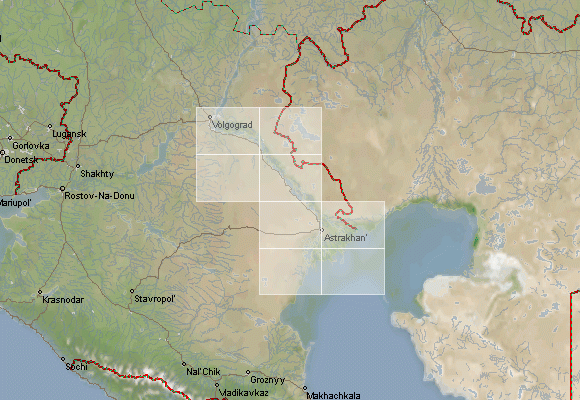 Astrakhan City Map
