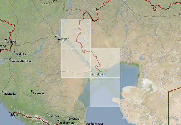 Astrakhan City Map