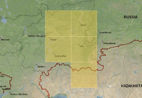 Download Bashkortostan topographic maps - mapstor.com