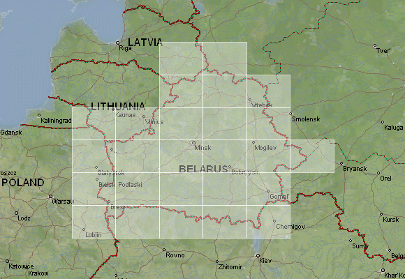 Download Belarus topographic maps - mapstor.com