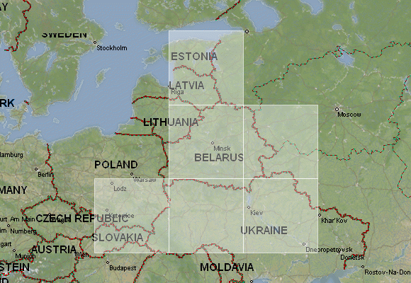 Download Belarus topographic maps - mapstor.com