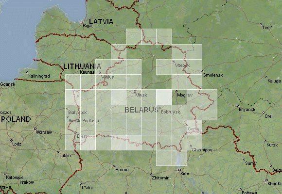 Download Belarus topographic maps - mapstor.com