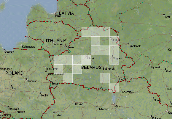 Download Belarus topographic maps - mapstor.com