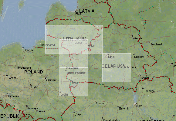 Download Belarus topographic maps - mapstor.com