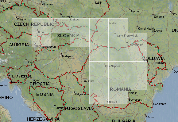 Download Carpathian topographic maps - mapstor.com