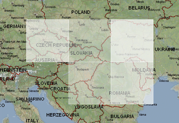 Download Carpathian topographic maps - mapstor.com