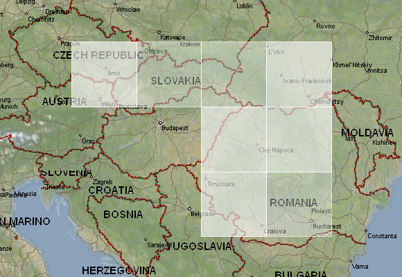 Download Carpathian topographic maps - mapstor.com