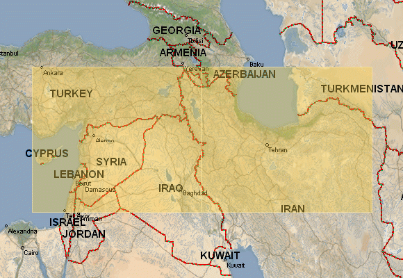 Download Caucasus topographic maps - mapstor.com
