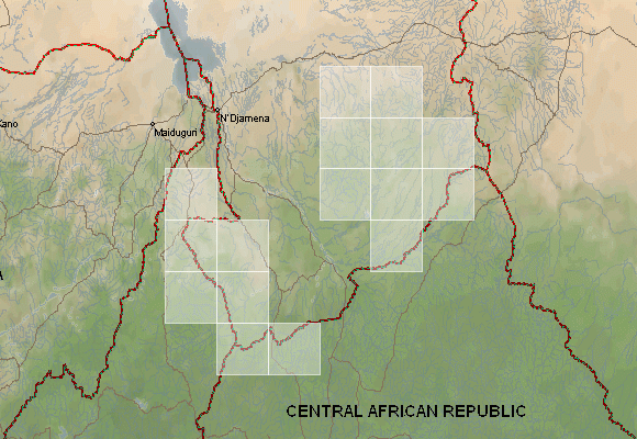 Download Chad topographic maps - mapstor.com