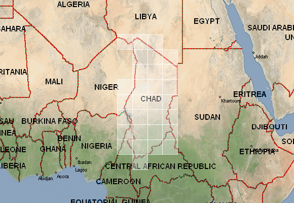 Download Chad topographic maps - mapstor.com
