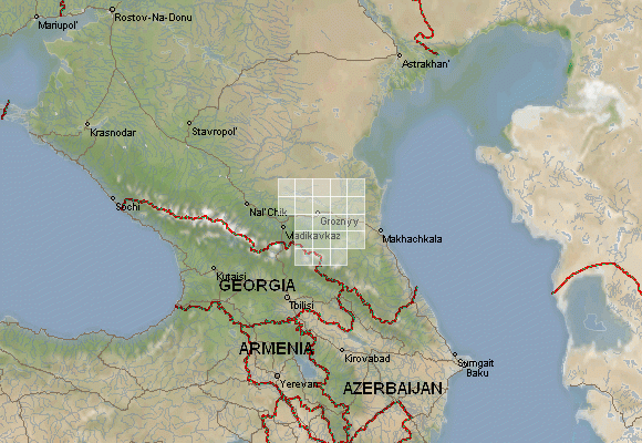 Download Chechnya topographic maps - mapstor.com
