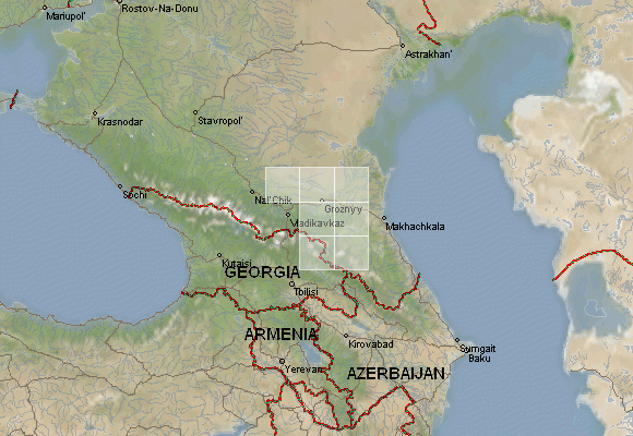Download Chechnya topographic maps - mapstor.com