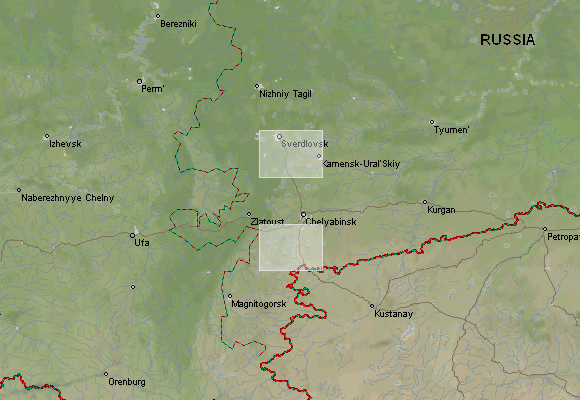 Download Chelyabinsk oblast topographic maps - mapstor.com