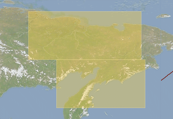Download Chukotka area topographic maps - mapstor.com