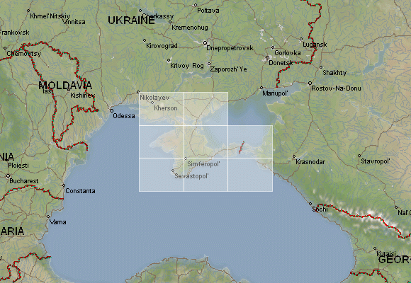 Download Crimea topographic maps - mapstor.com