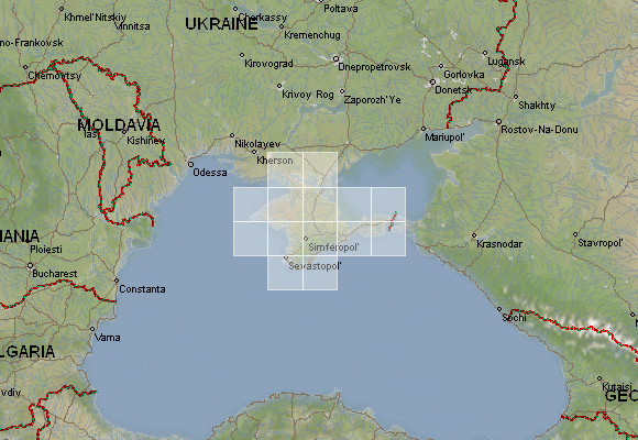 Download Crimea topographic maps - mapstor.com