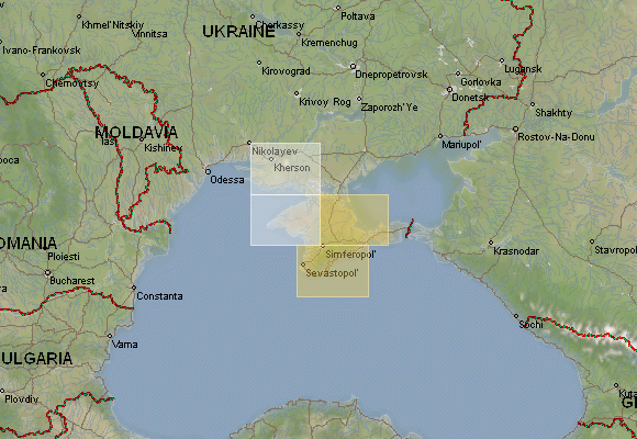 Download Crimea topographic maps - mapstor.com
