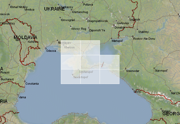 Download Crimea topographic maps - mapstor.com