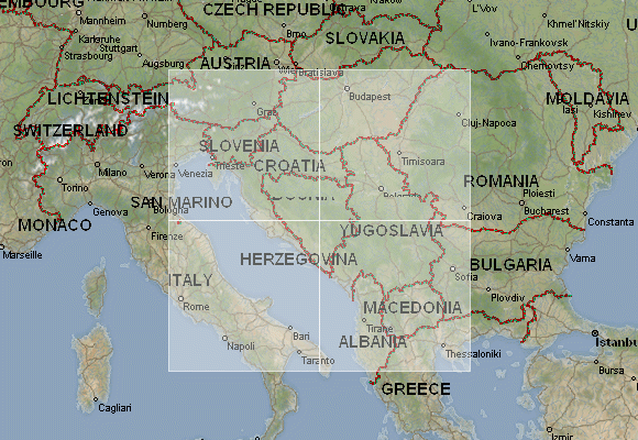 Download Croatia topographic maps - mapstor.com