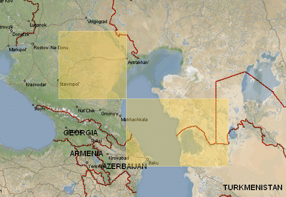 Download Dagestan topographic maps - mapstor.com