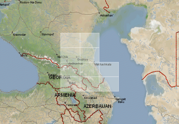 Download Dagestan topographic maps - mapstor.com