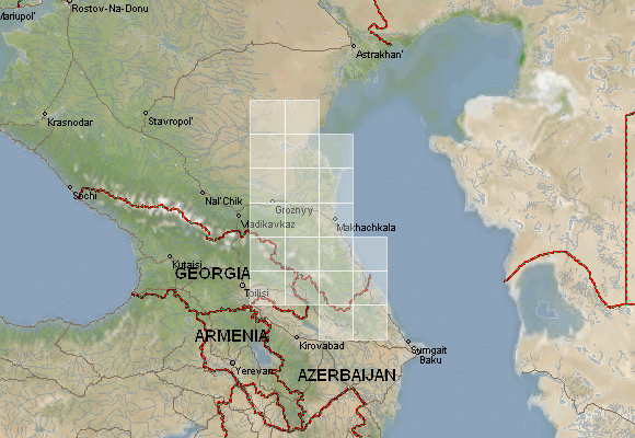 Download Dagestan topographic maps - mapstor.com