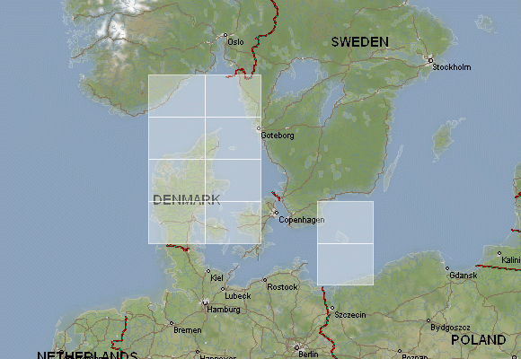 Download Denmark topographic maps - mapstor.com