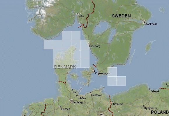 Download Denmark topographic maps - mapstor.com