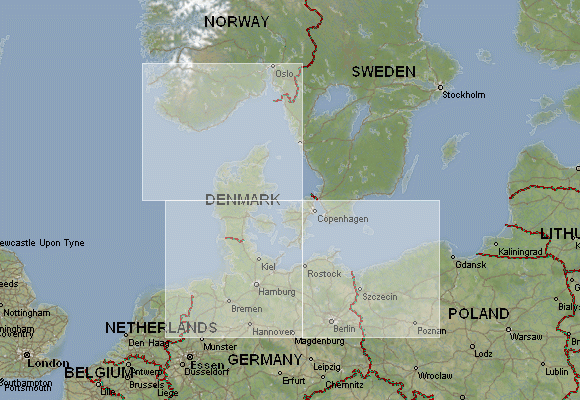 Download Denmark topographic maps - mapstor.com