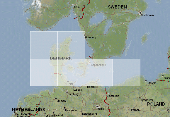 Download Denmark topographic maps - mapstor.com