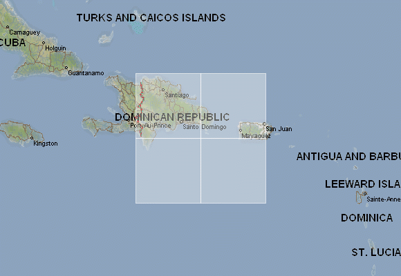 Download Dominican Republic topographic maps - mapstor.com