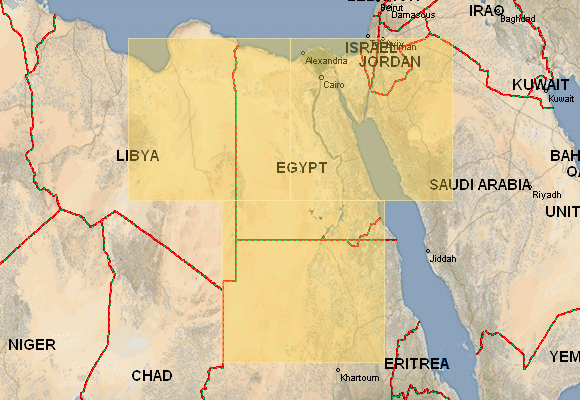Download Egypt topographic maps - mapstor.com