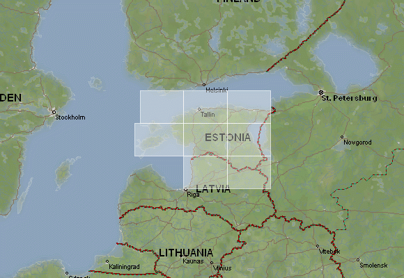 Download Estonia topographic maps - mapstor.com