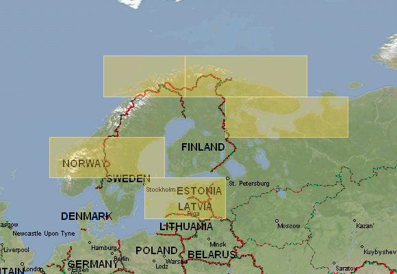Download Finland topographic maps - mapstor.com