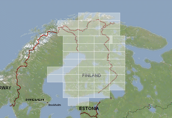 Download Finland topographic maps - mapstor.com