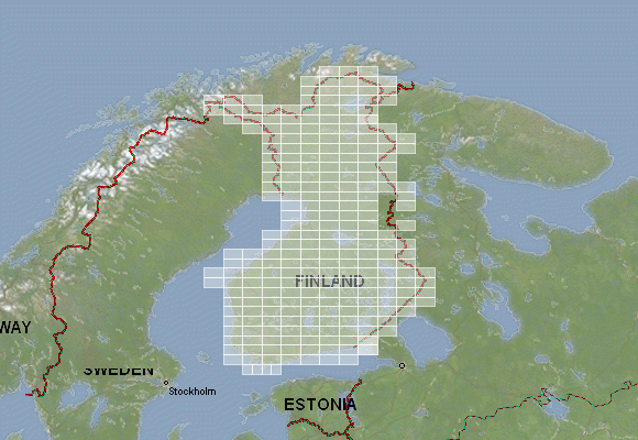 Download Finland topographic maps - mapstor.com