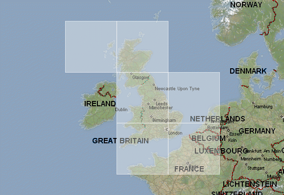 Download Great Britain topographic maps - mapstor.com