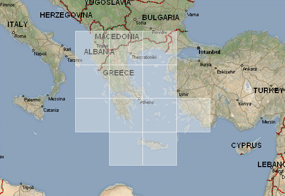 Download Greece topographic maps - mapstor.com