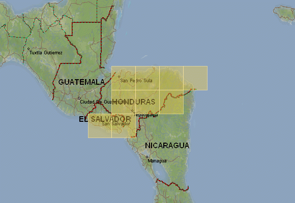Download Honduras topographic maps - mapstor.com