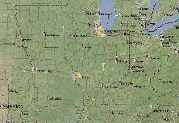 USGS topo maps of Illinois for download - mapstor.com