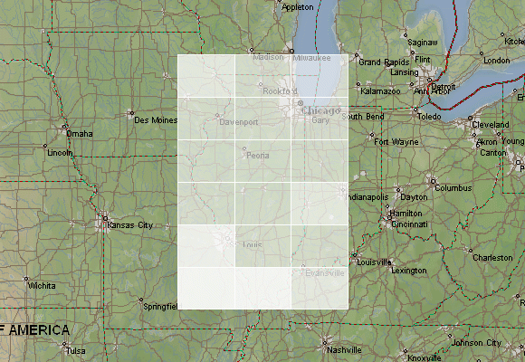 USGS topo maps of Illinois for download - mapstor.com