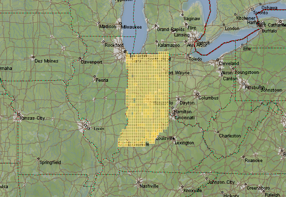 USGS topo maps of Indiana for download - mapstor.com