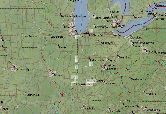 USGS topo maps of Indiana for download - mapstor.com