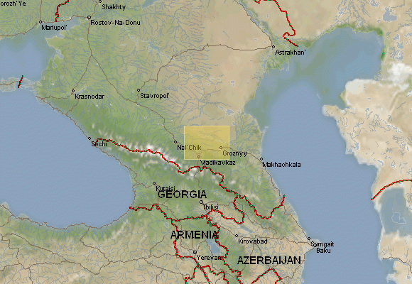 Download Ingushetia topographic maps - mapstor.com