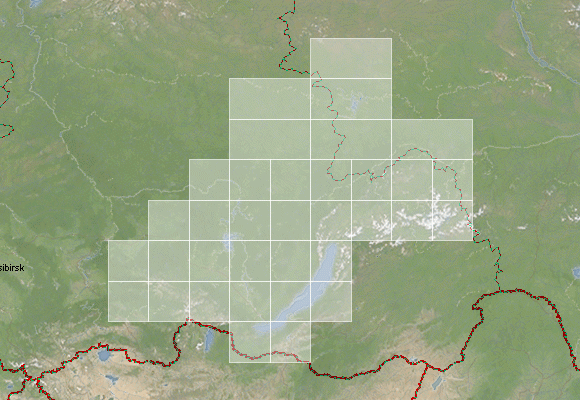 Download Irkutsk oblast topographic maps - mapstor.com