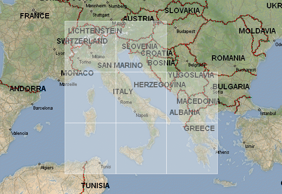 Download Italy topographic maps - mapstor.com